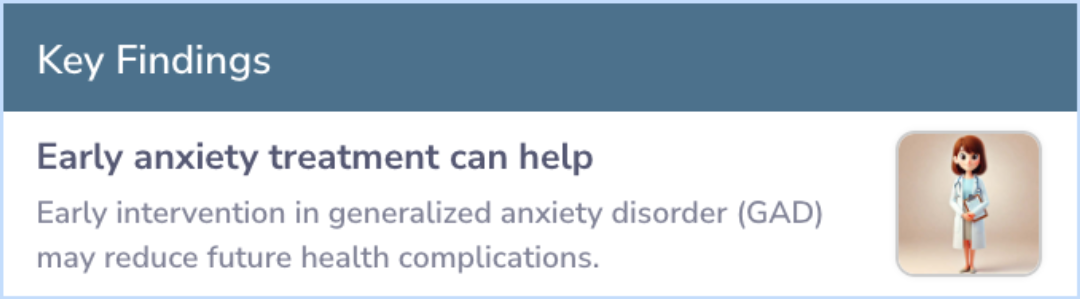 Study: Comorbidities in Generalized Anxiety Disorder (GAD) and Their ...