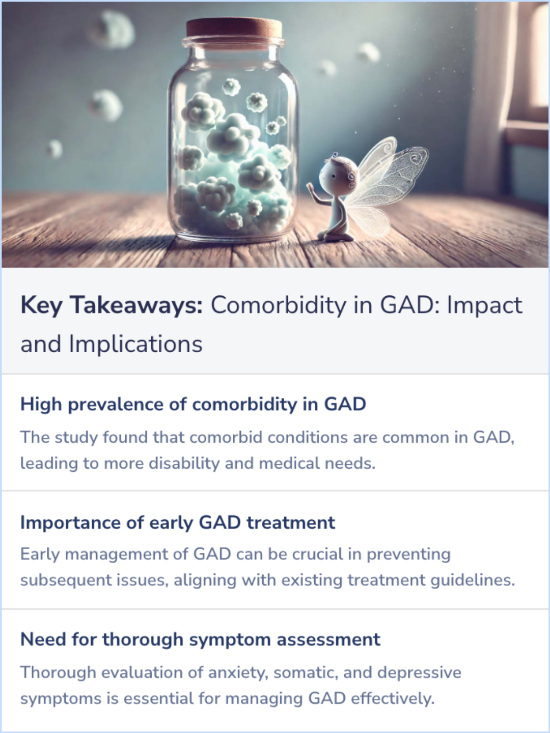 Study: Comorbidities in Generalized Anxiety Disorder (GAD) and Their ...
