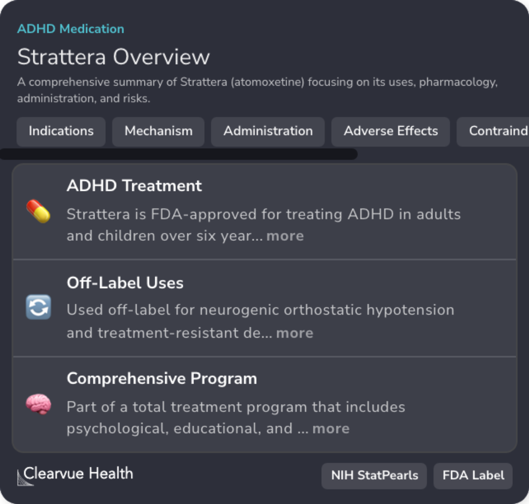 Atomoxetine improved response inhibition in adults with attention ...
