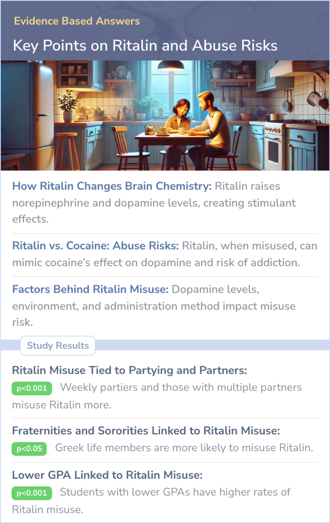 4 Studies on Ritalin (Methylphenidate) and Substance Abuse | Evidence ...