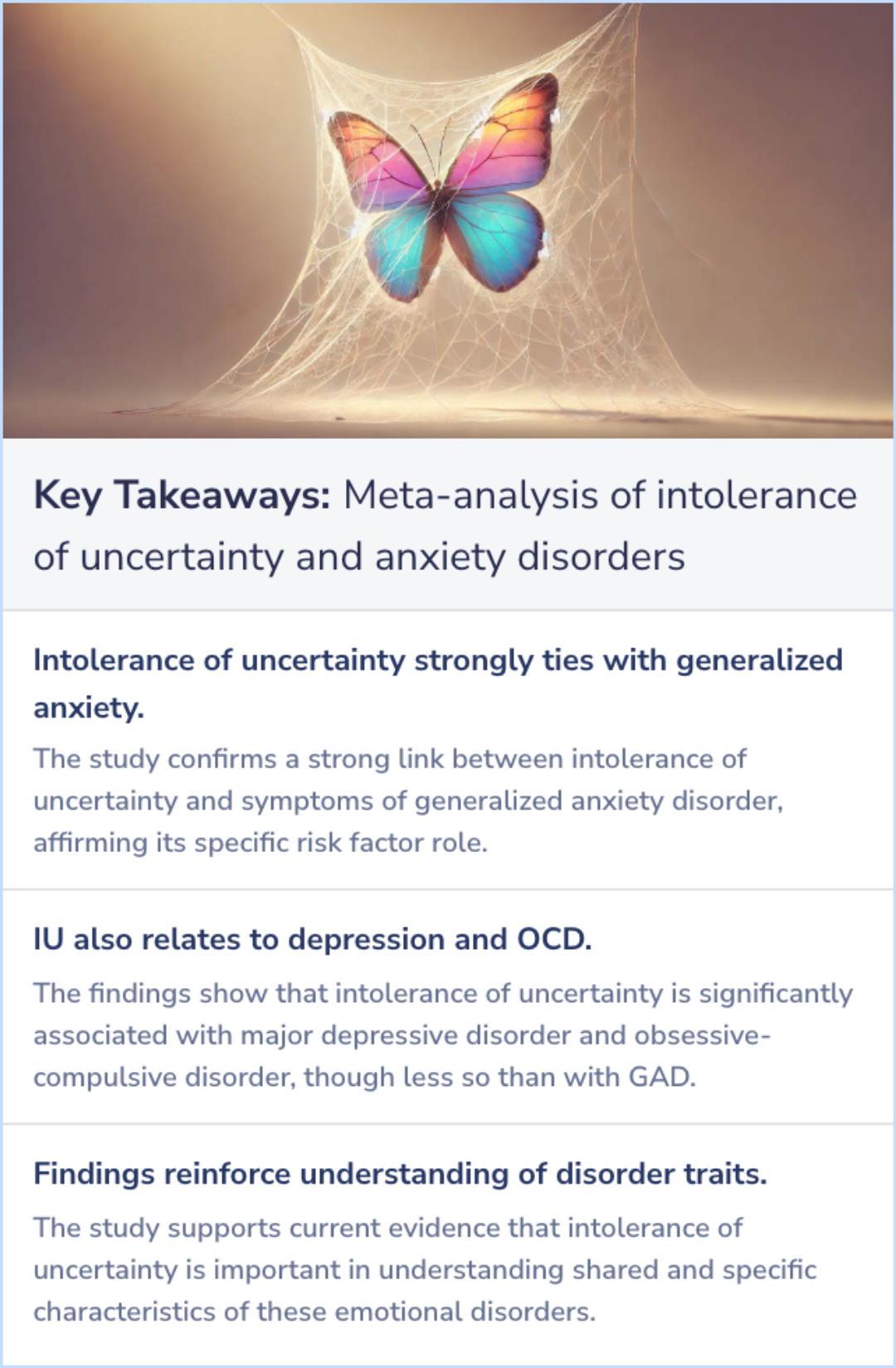 A meta-analysis of the relation of intolerance of uncertainty to ...