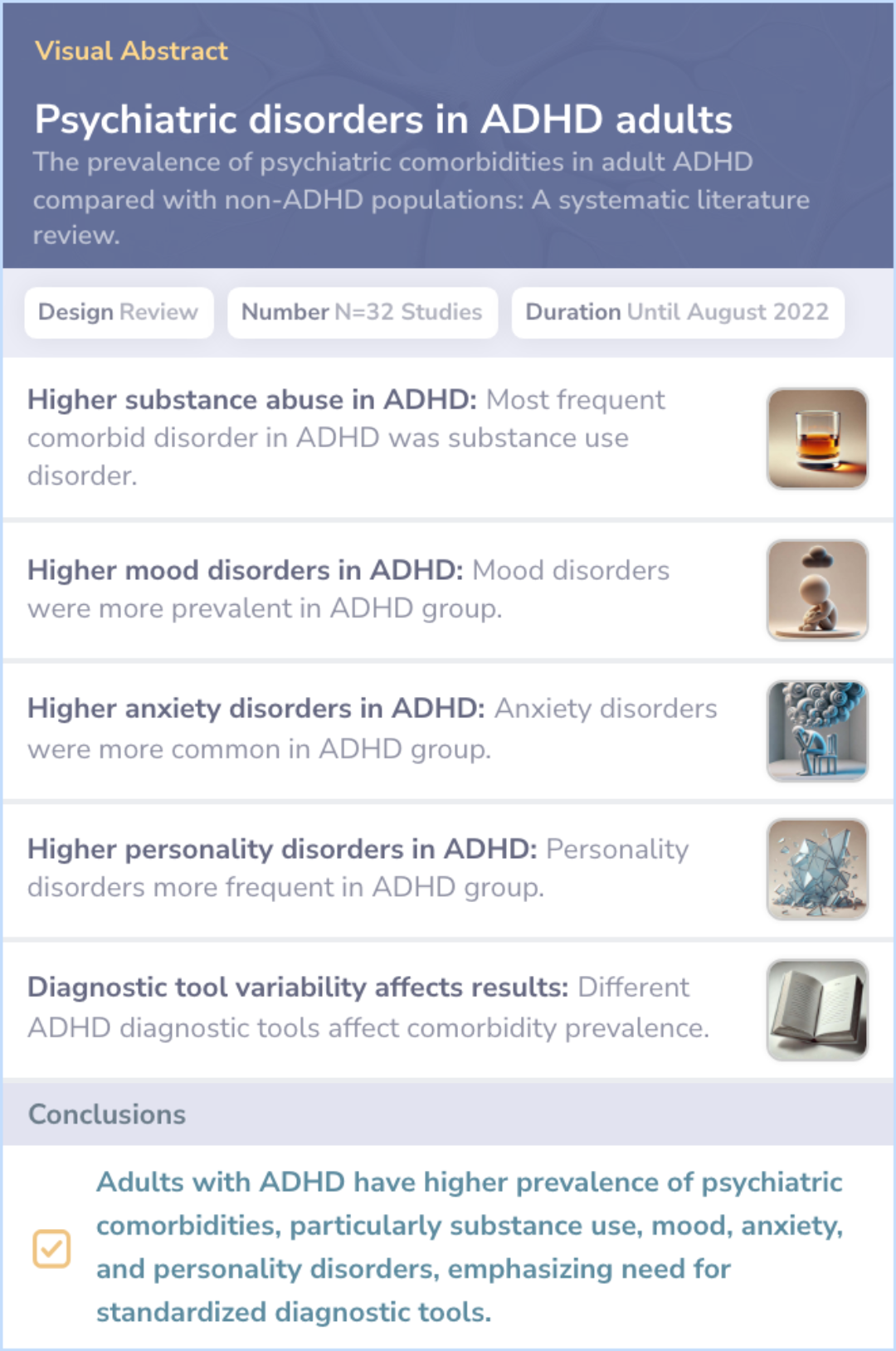 Higher Prevalence of Substance Use and Mood Disorders in Adults with ...