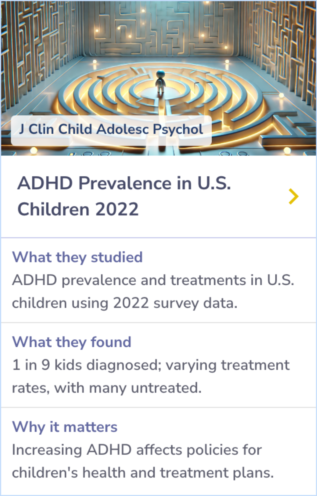 1 in 9 U.S. Children Diagnosed with ADHD by Age 17 | Visual Abstract