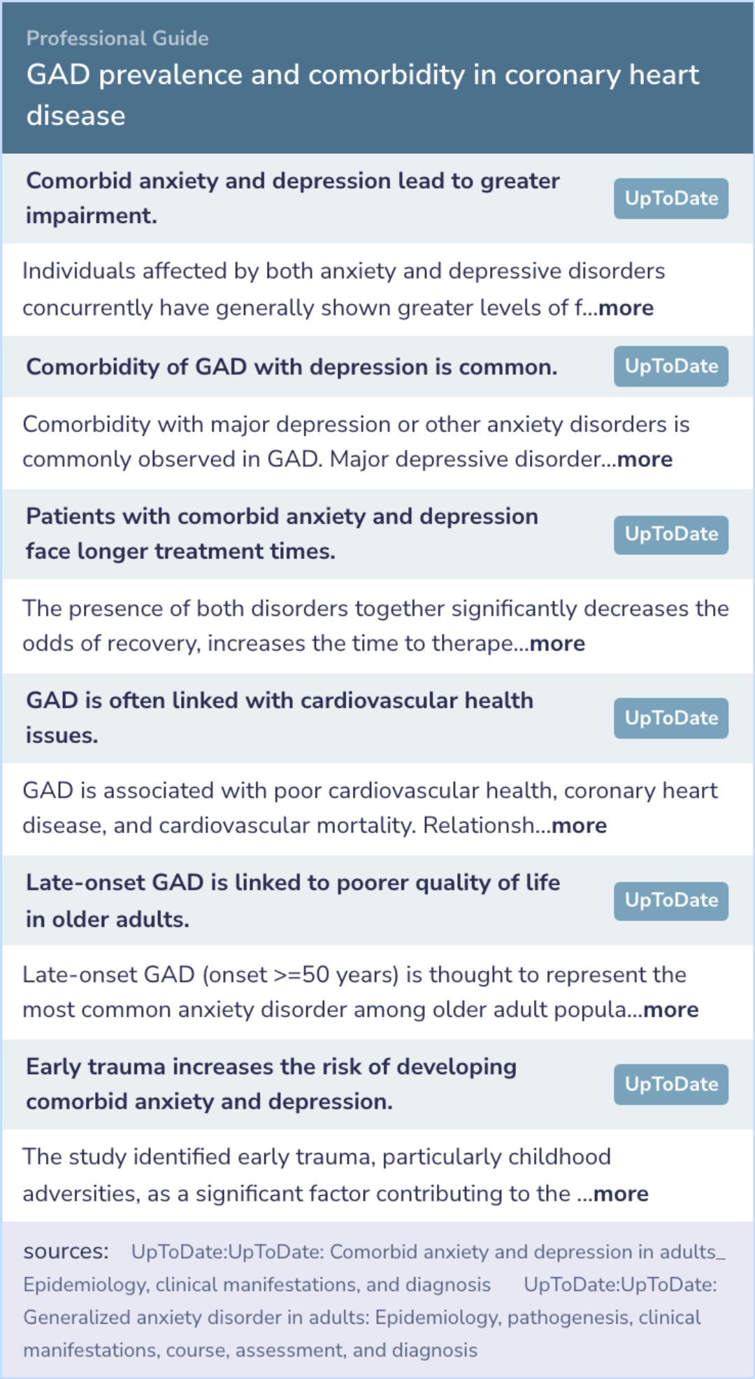 Generalized anxiety disorder prevalence and comorbidity with depression ...
