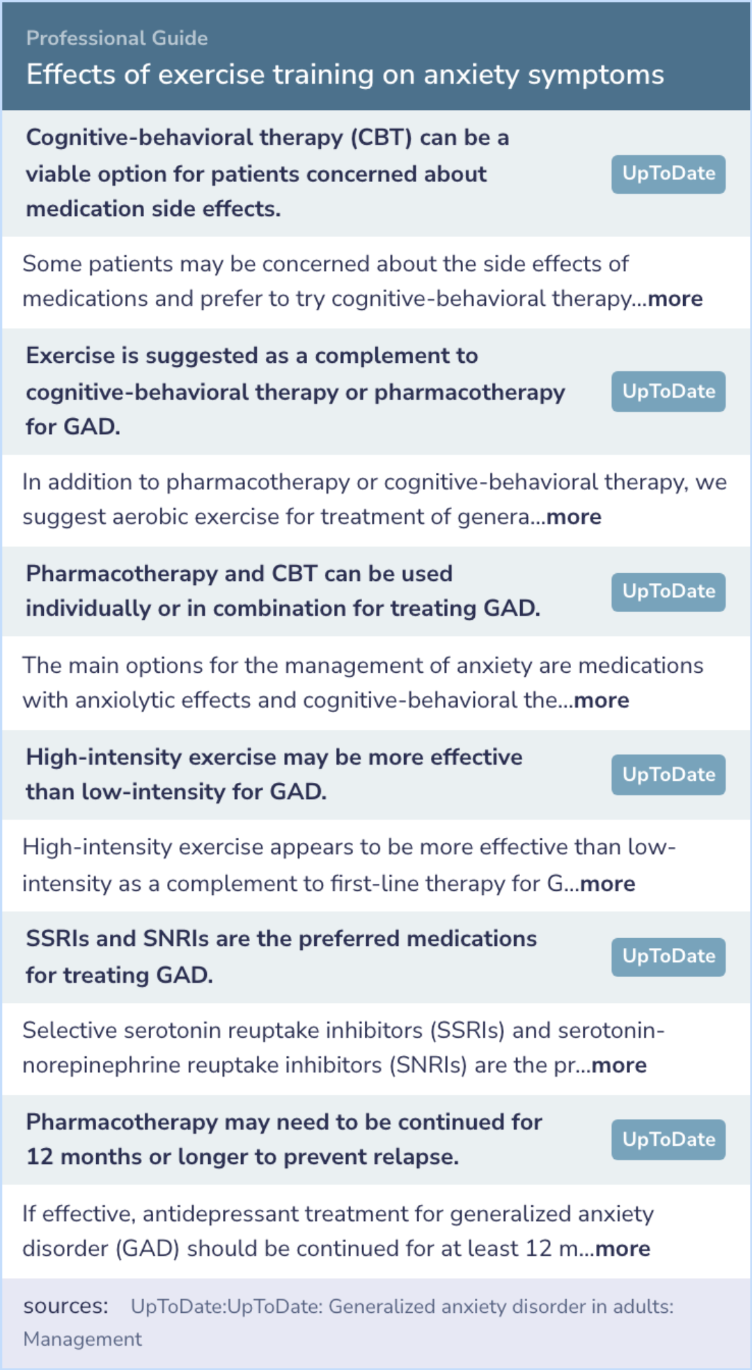 Effects of short-term exercise training on signs and symptoms of ...