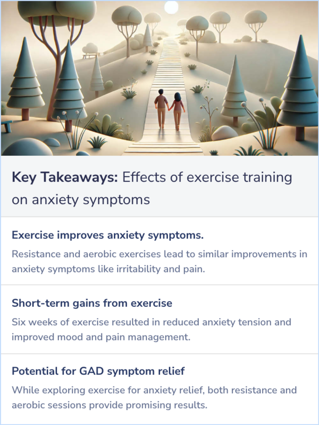 Effects of short-term exercise training on signs and symptoms of ...