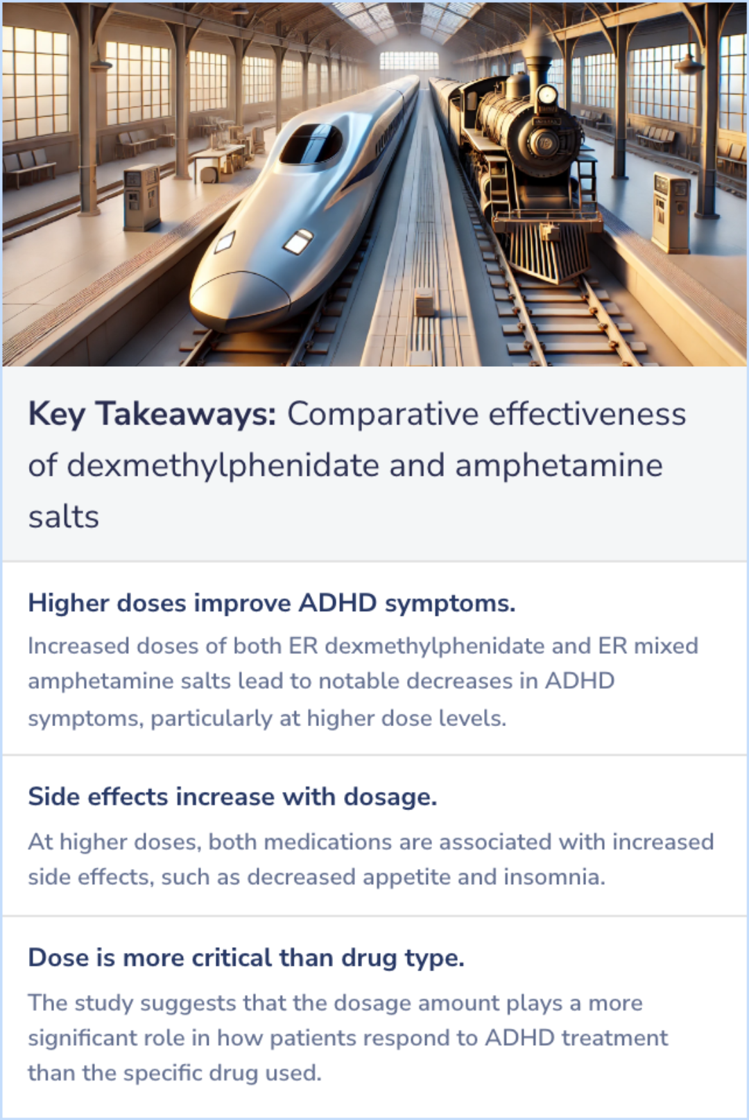Dose effects and comparative effectiveness of extended release dexmethylphenidate and mixed ...